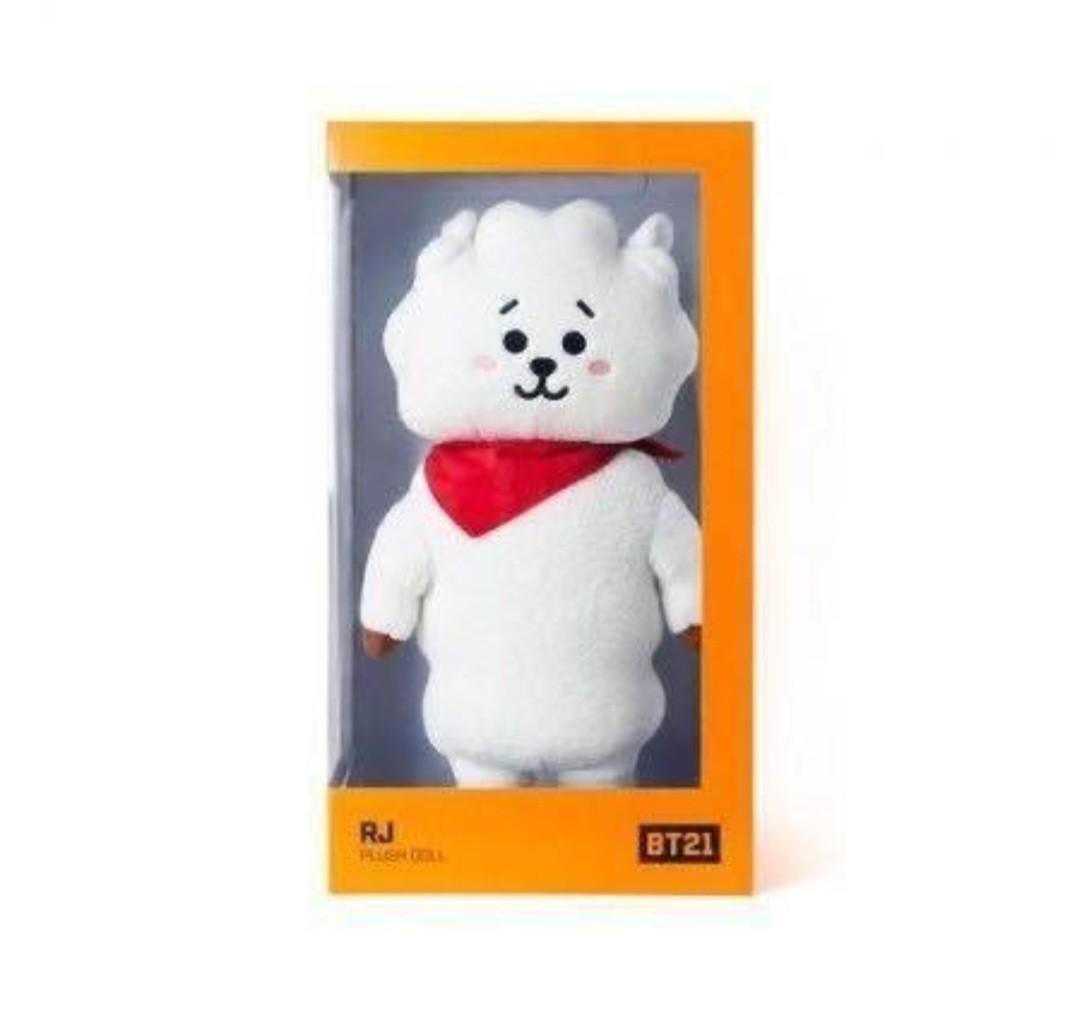 OFFICIAL BT21 RJ JUMBO DOLL, Hobbies & Toys, Memorabilia & Collectibles ...
