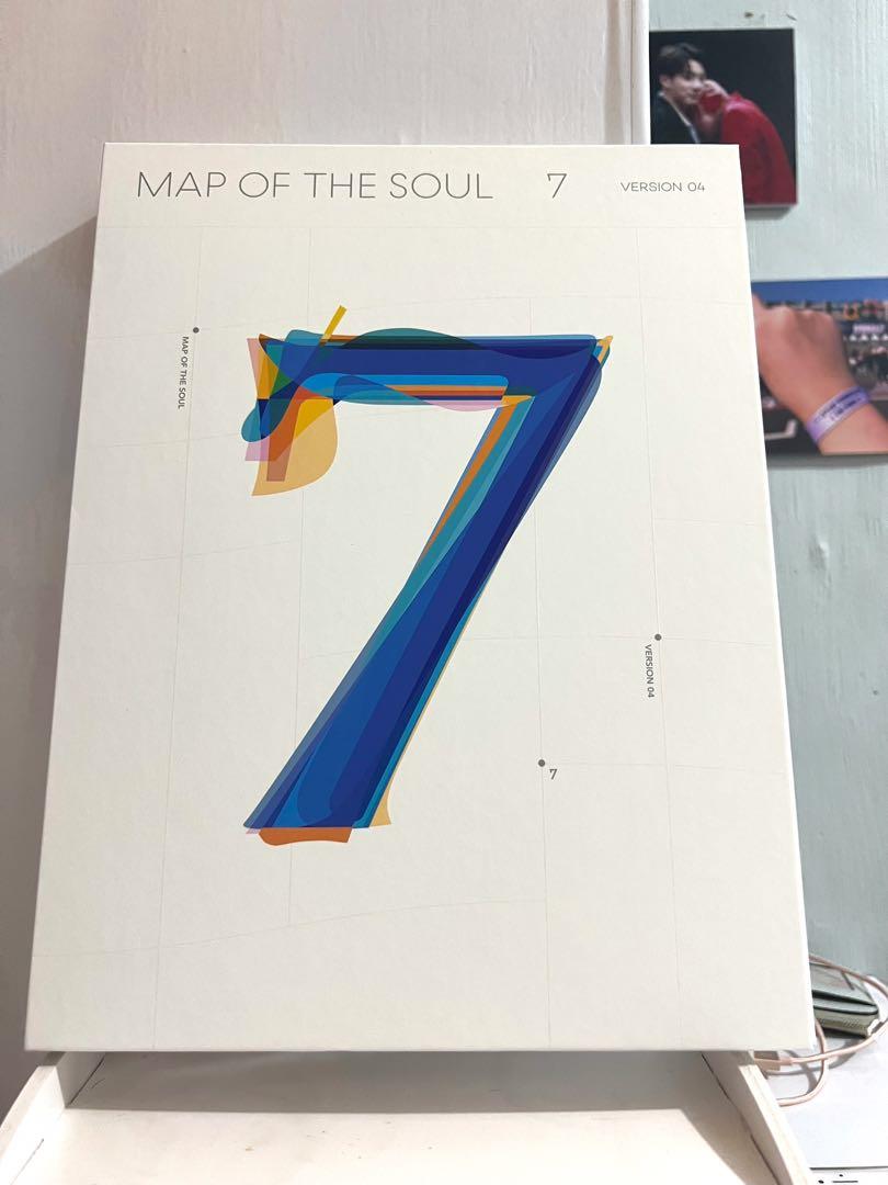 official BTS Map of the Soul MOTS 7 ver 1 2 3 4 set first release album, Hobbies & Toys ...