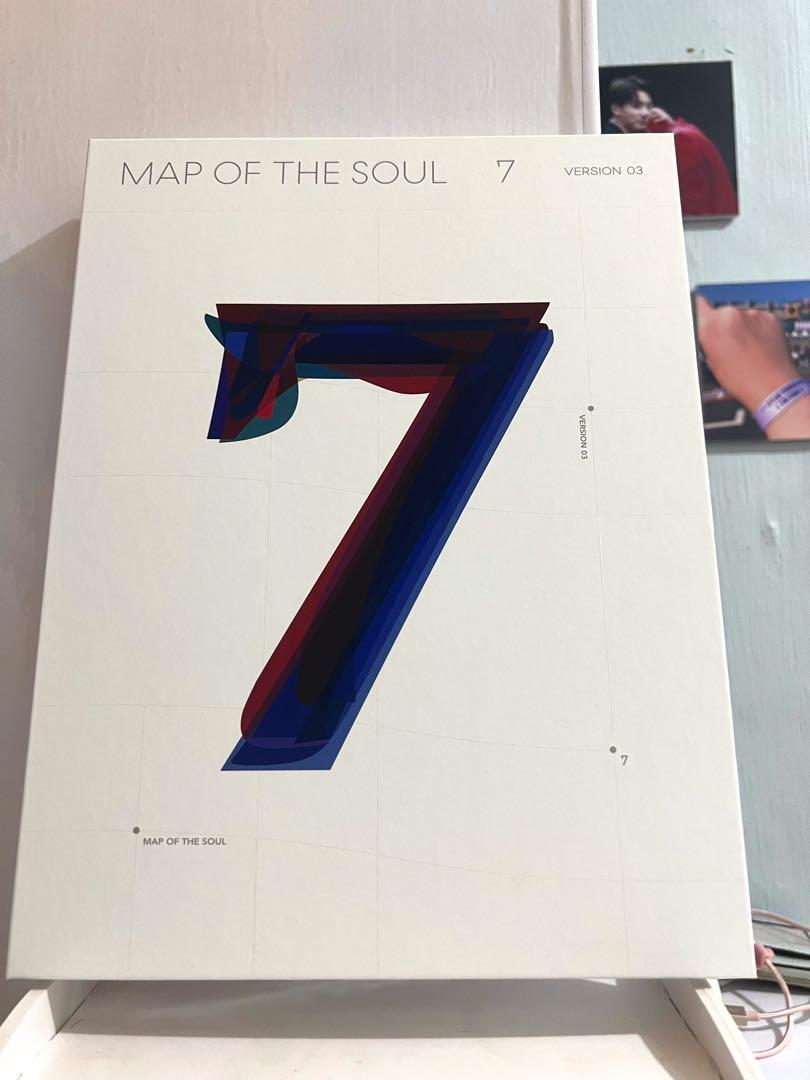 official BTS Map of the Soul MOTS 7 ver 1 2 3 4 set first release album, Hobbies & Toys ...