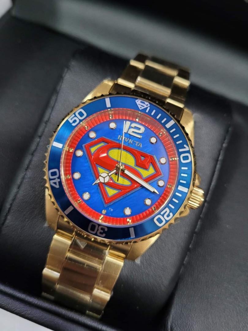 Original Invicta Limited Edition Superman Watch, Luxury, Watches on ...