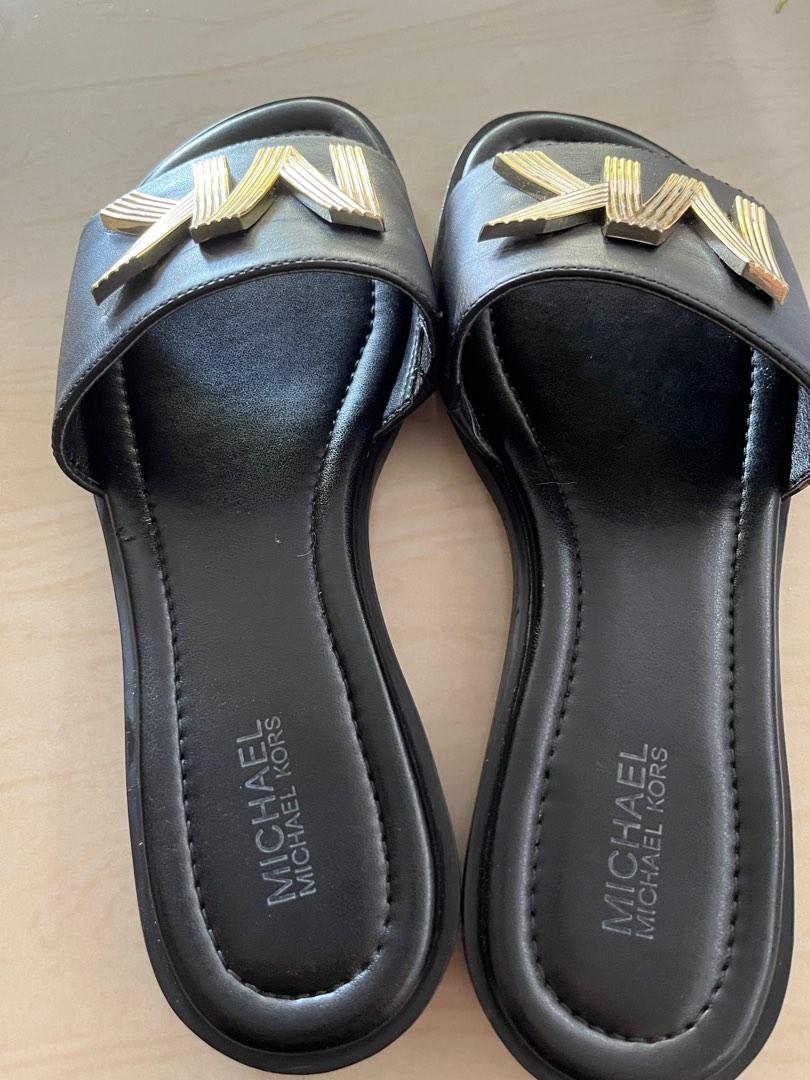 Original MK sandals, Luxury, Sneakers & Footwear on Carousell
