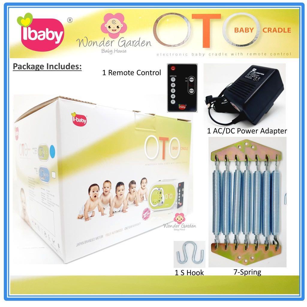 Oto Electronic Baby Cradle Motor & Net/Hammock, Babies & Kids, Baby ...