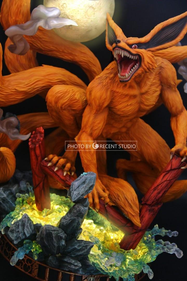[Overseas Stock] Crescent Studio Uzumaki Naruto & Kurama gk resin ...