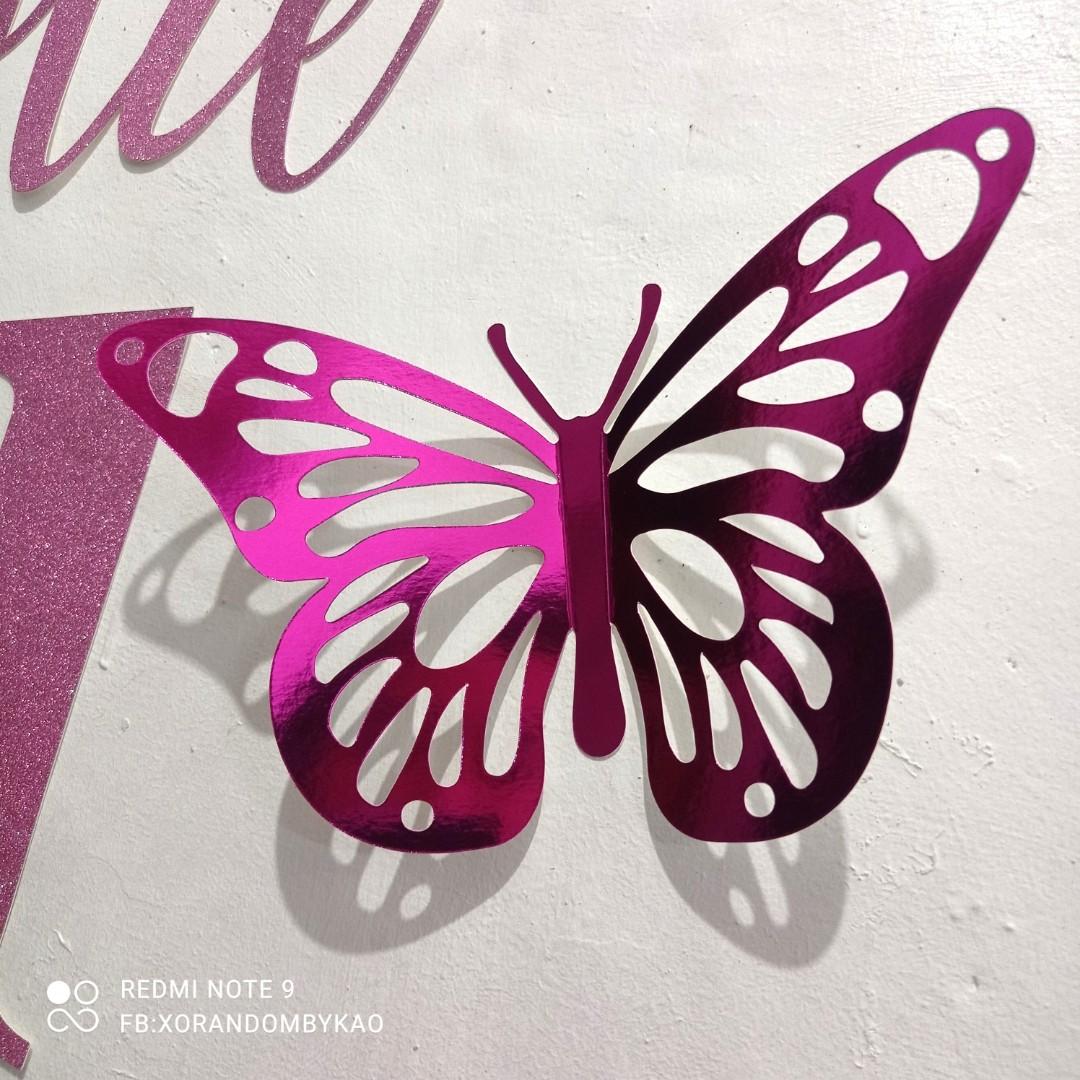 Personalized Cardstock Banner Backdrop Sold per Letter, Hobbies & Toys ...