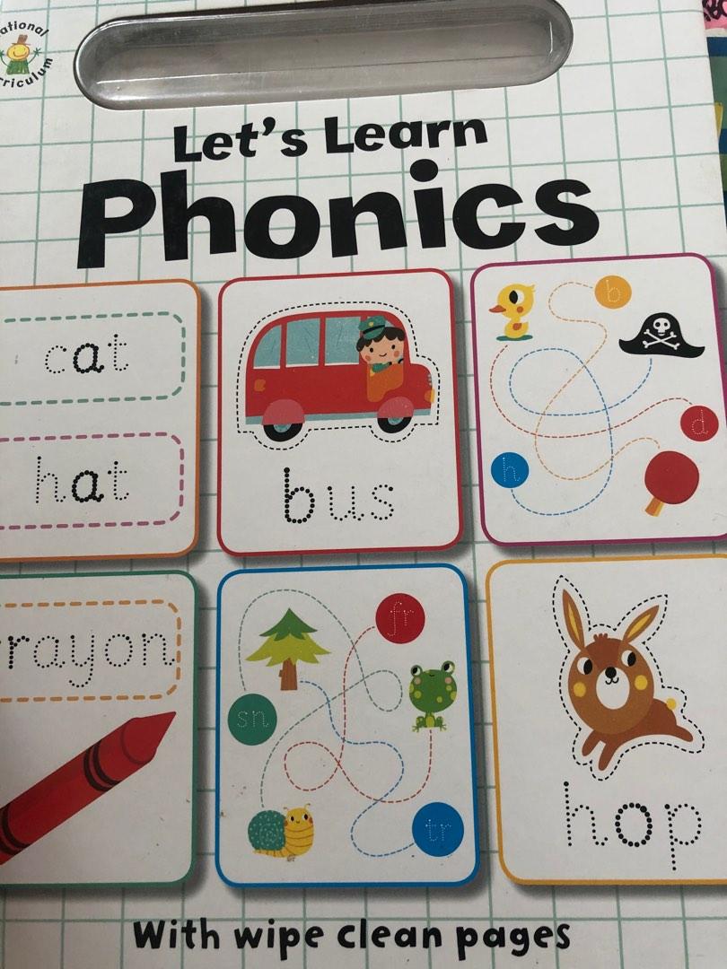 Phonics writing training books, Buku & Alat Tulis, Buku Anak-Anak di ...