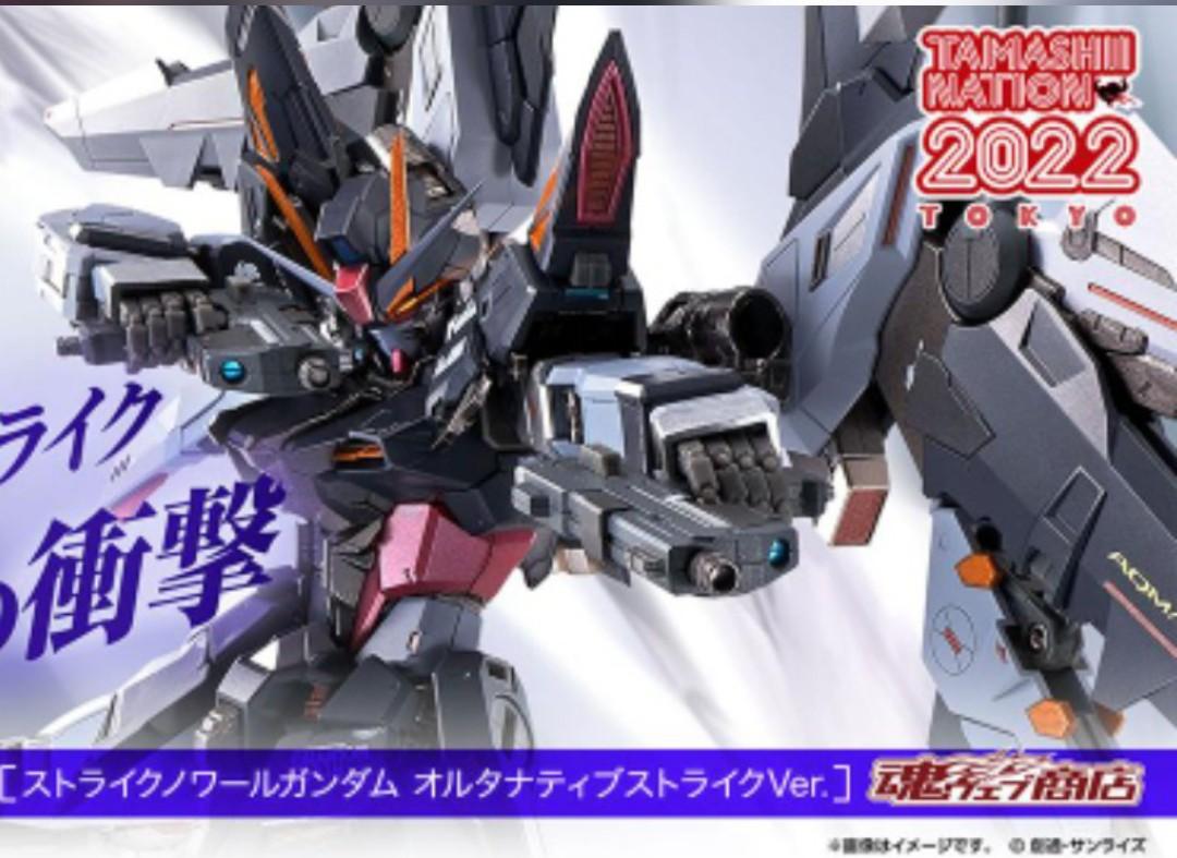 (Exclusive) Metal build MB Strike Noir Gundam Tamashi nation 2022 ...
