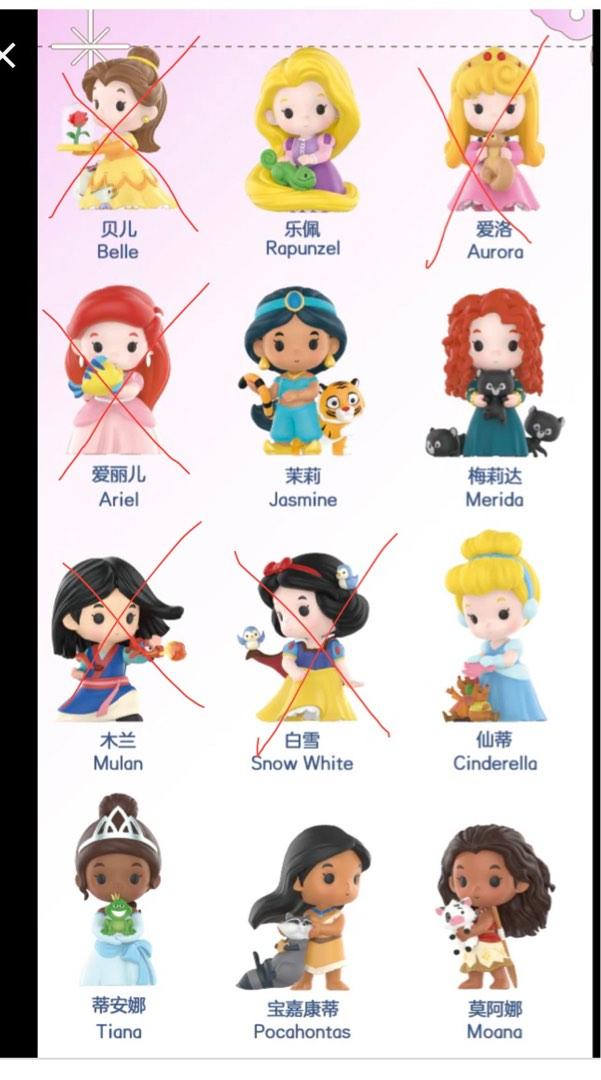 Pop Mart Disney Princess Clearance sale, Hobbies & Toys, Toys & Games ...