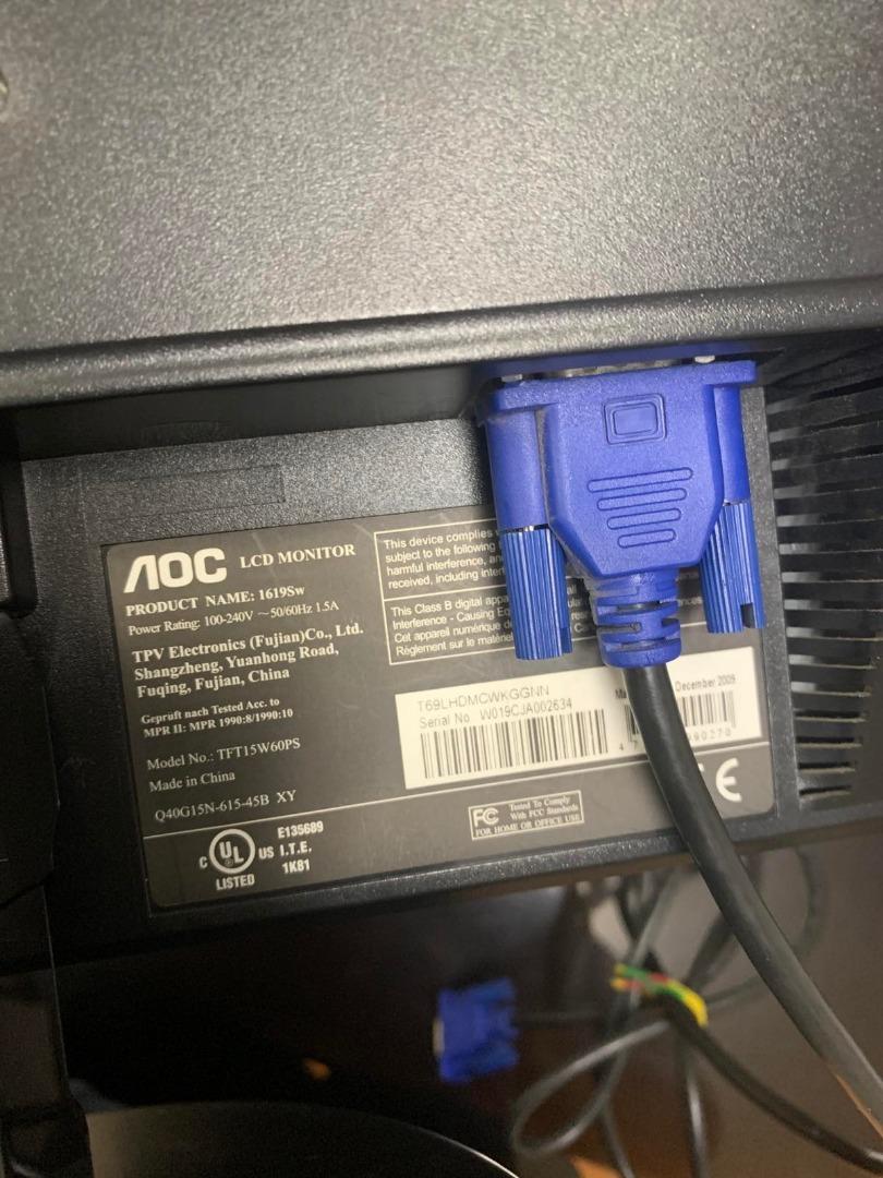 Powerlogic + AOC : Desktop Computer Set # 15, Computers & Tech ...