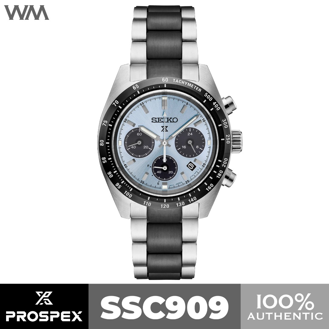 Seiko Prospex Limited Edition Speedtimer Ice Blue Dial Crystal Trophy ...