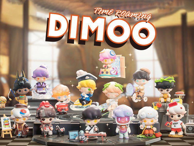 [Preorder]Pop Mart Dimoo Time Traveler Series Blind Box Set of 12 ...
