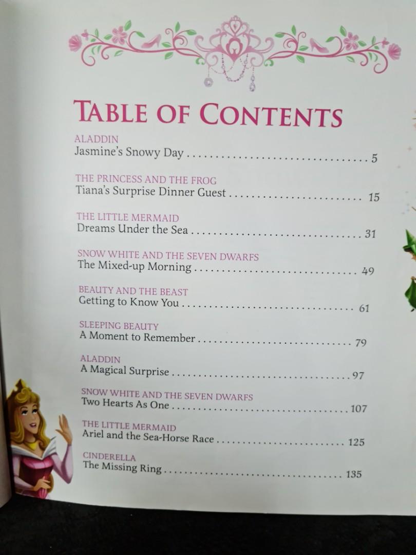 Disney's Princess Bedtime 10 in 1 stories children's story book ...