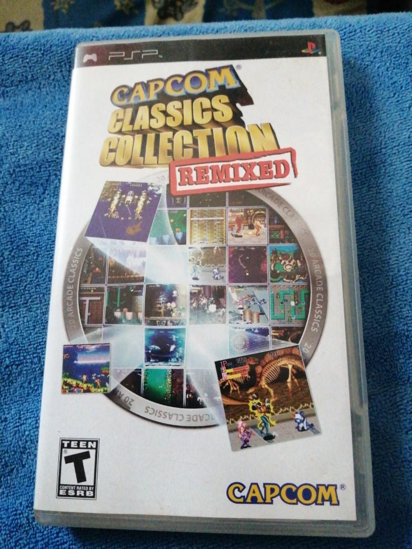 PSP Game - Capcom Classics Collection, 興趣及遊戲, 音樂、樂器 & 配件, 音樂與媒體 - CD 及 ...