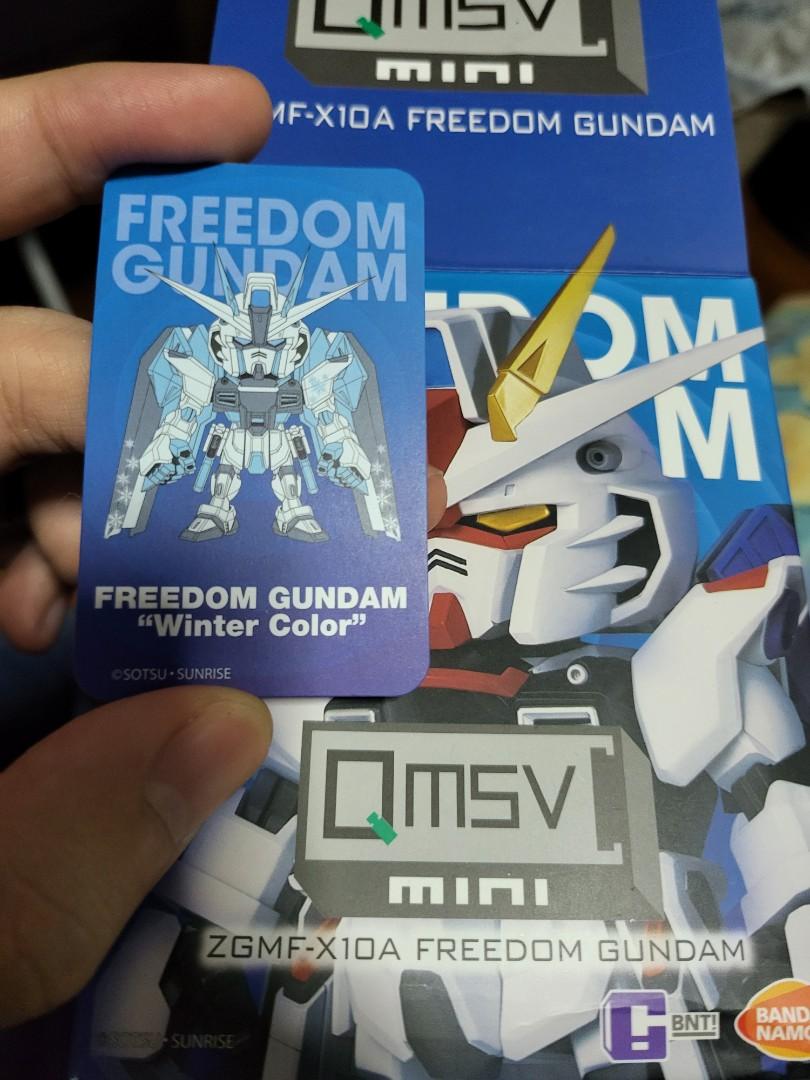 QMSV mini Freedom Gundam, Hobbies & Toys, Toys & Games on Carousell