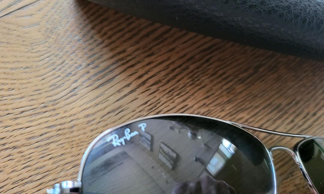 Ray Ban Half polarised teardrop RB3362 Cockpit, Men's Fashion, Watches ...