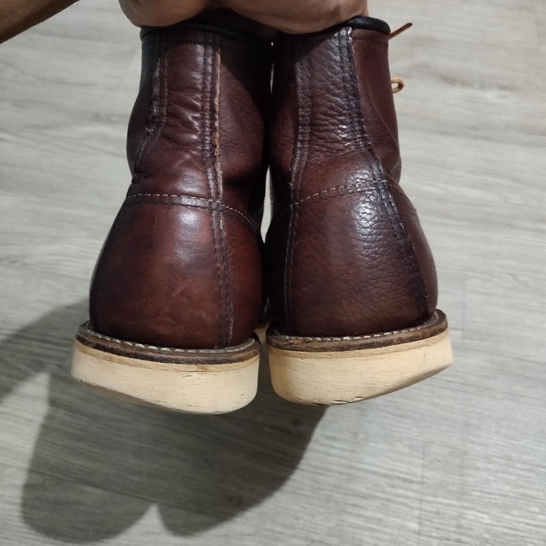 RED WING 8138 - Briar Oil Slick Moc Toe Boots, Men's Fashion, Footwear ...