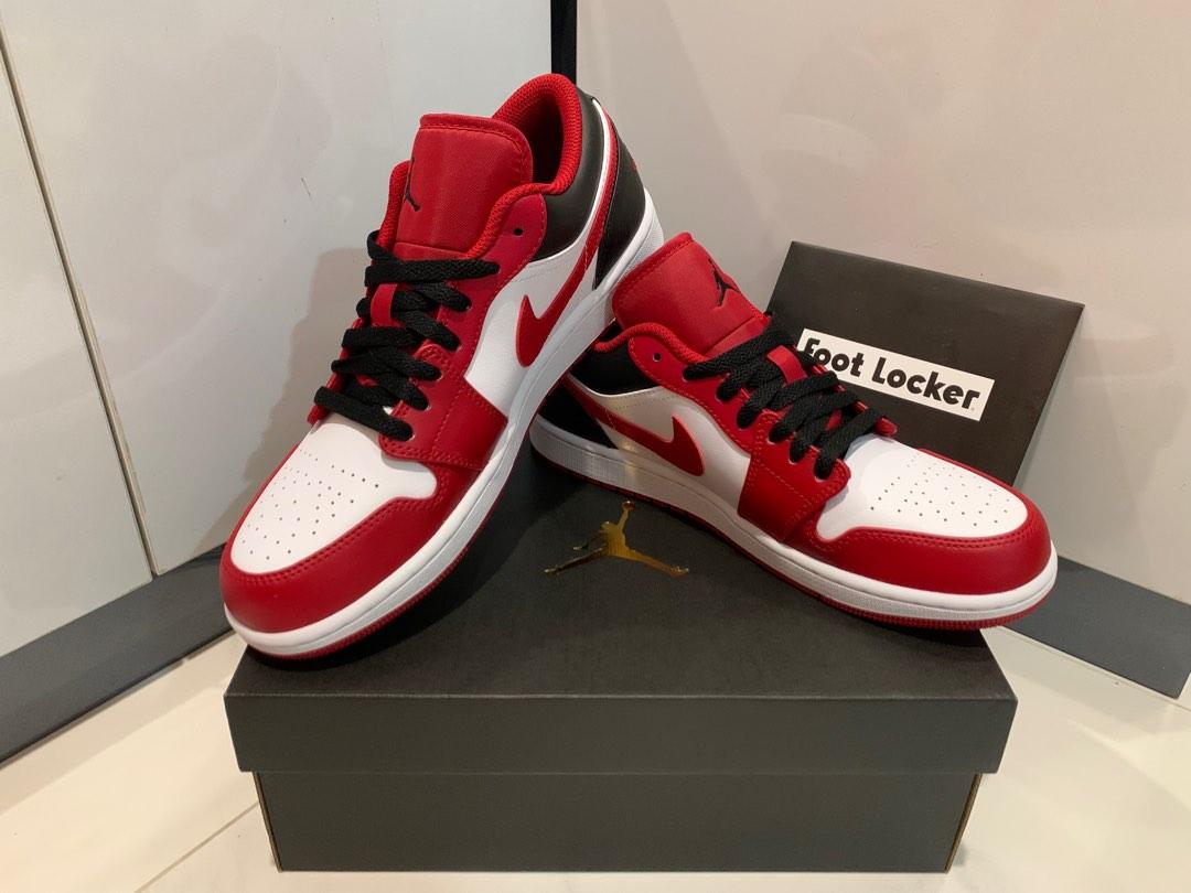 Reverse Black Toe Nike AJ1 Air Jordan 1 Low [US9.5 / UK8.5], Men's ...