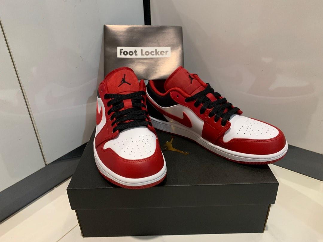 Reverse Black Toe Nike AJ1 Air Jordan 1 Low [US9.5 / UK8.5], Men's ...