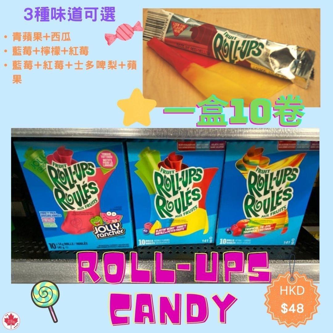 ROLL-UPS Candy, 嘢食 & 嘢飲, 包裝食物&即食食物 - Carousell
