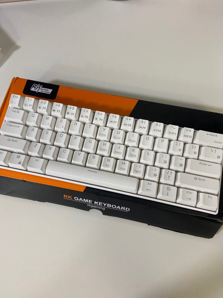 BN Royal Kludge RK61 Mechanical Keyboard Dual-mode Red Switch ...