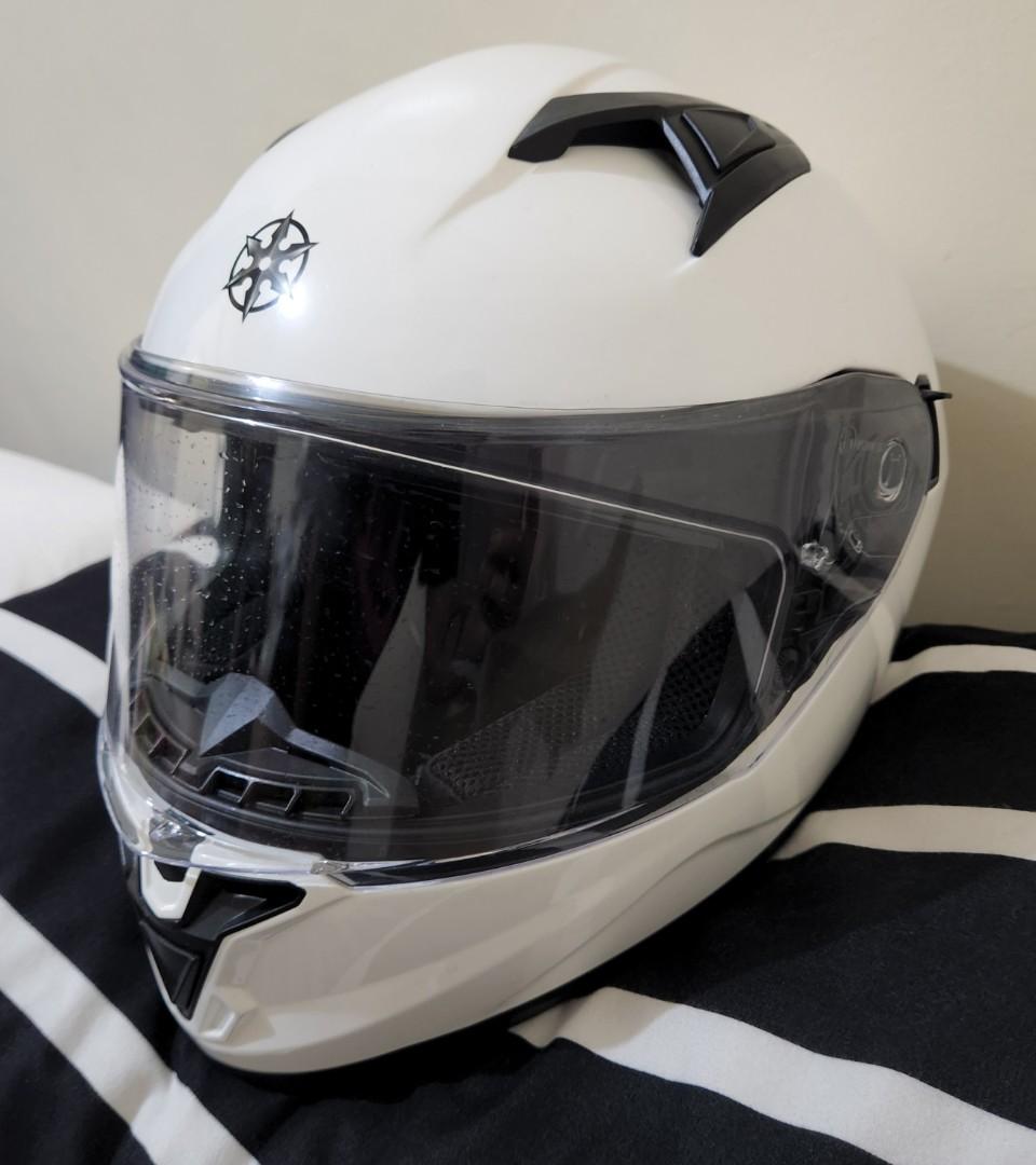 RYO Original Full Faced Helmet with Visor, Motorbikes, Motorbike Parts ...