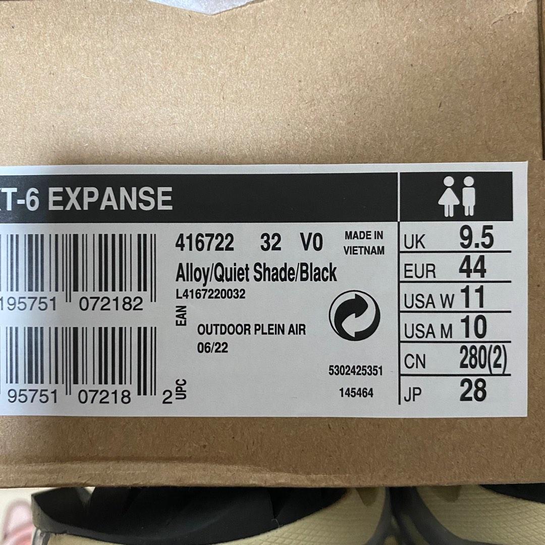 salomon xt-6 expanse UK9.5, 男裝, 鞋, 波鞋 on Carousell