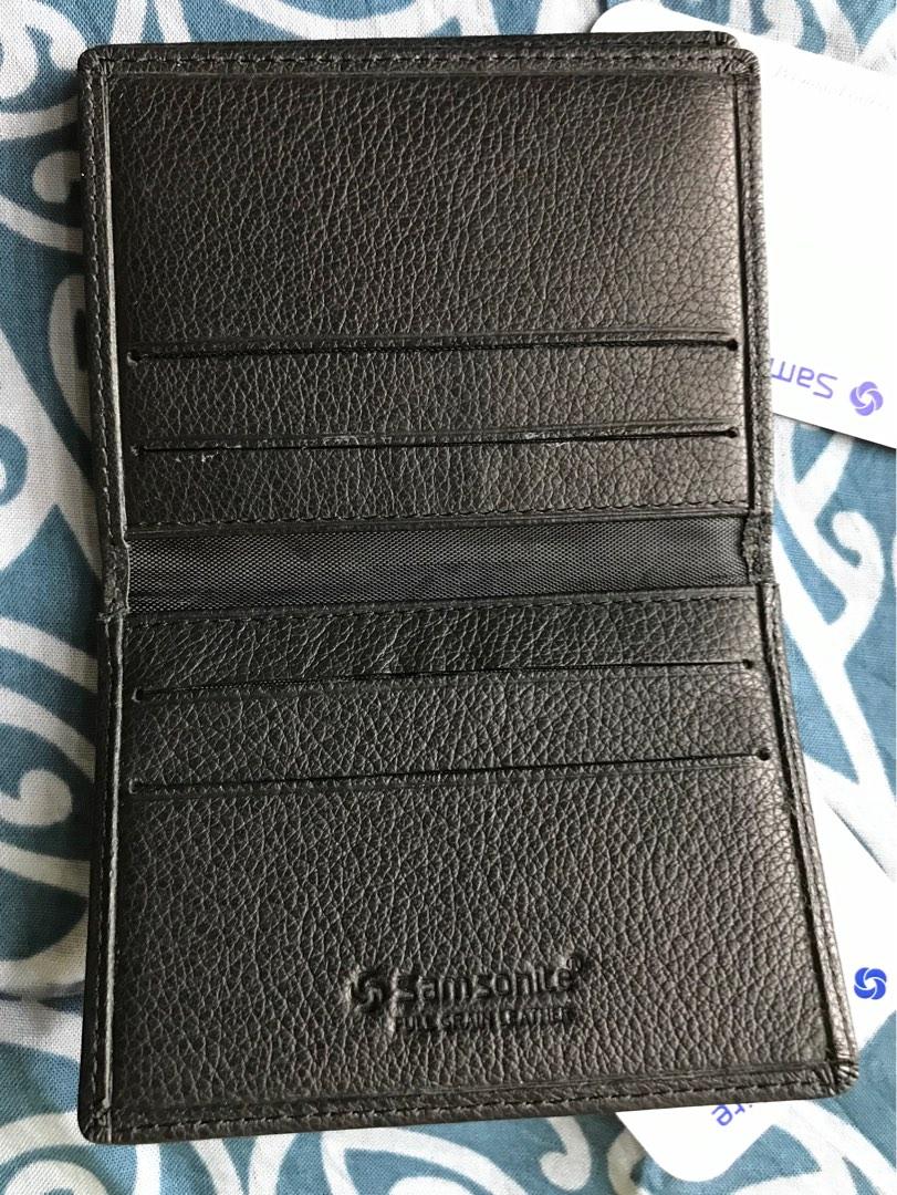 Samsonite Leather Card Holder, Men's Fashion, Watches & Accessories ...