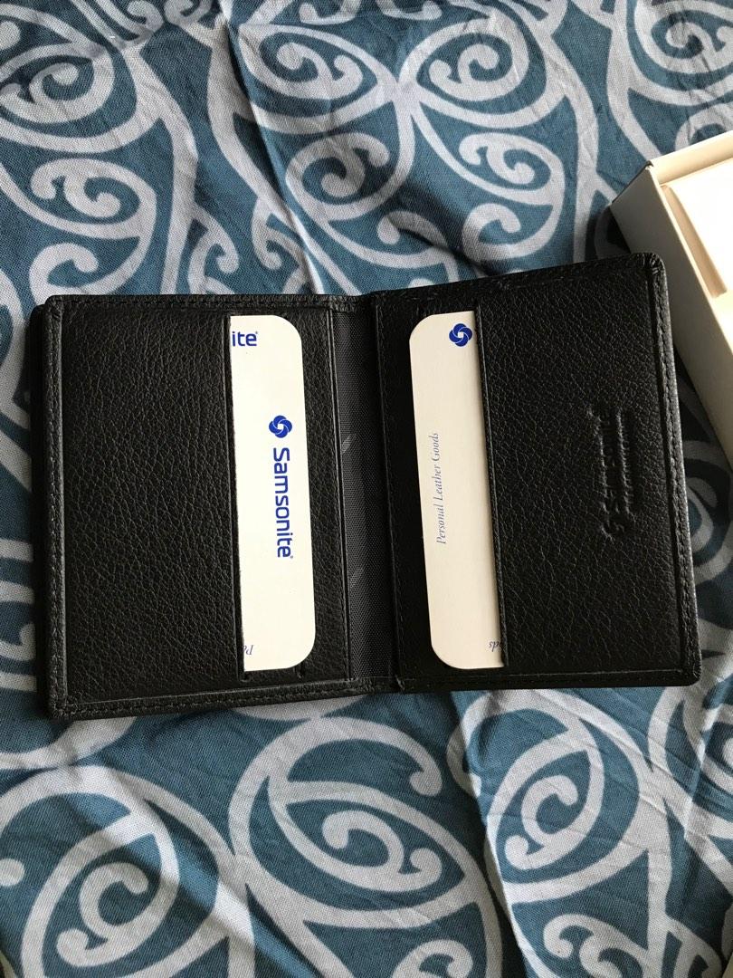Samsonite Leather Card Holder, Men's Fashion, Watches & Accessories ...