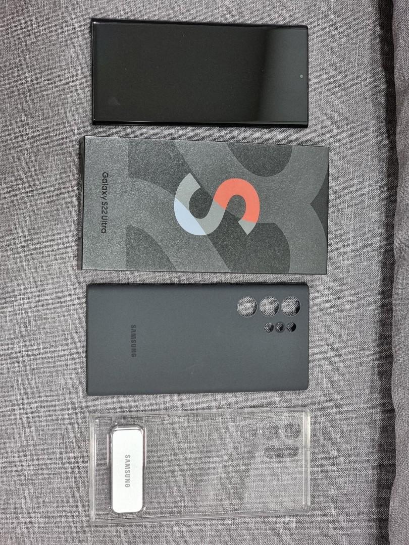 Samsung S22 ultra graphite grey 256GB, Mobile Phones & Gadgets, Mobile ...