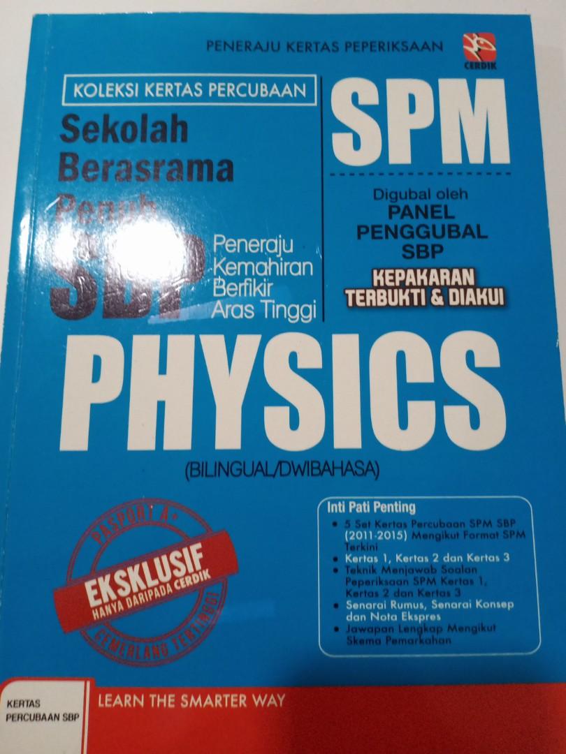 Sbp physics spm, Hobbies & Toys, Books & Magazines, Textbooks on Carousell