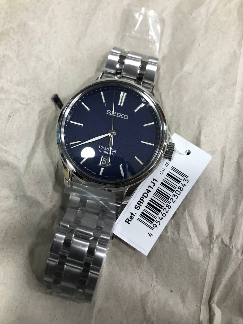 Seiko Presage SRPD41 SRPD41J SRPD41J1, Men's Fashion, Watches ...