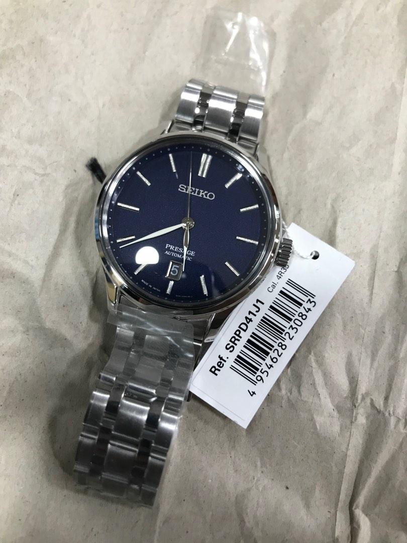 Seiko Presage SRPD41 SRPD41J SRPD41J1, Men's Fashion, Watches ...