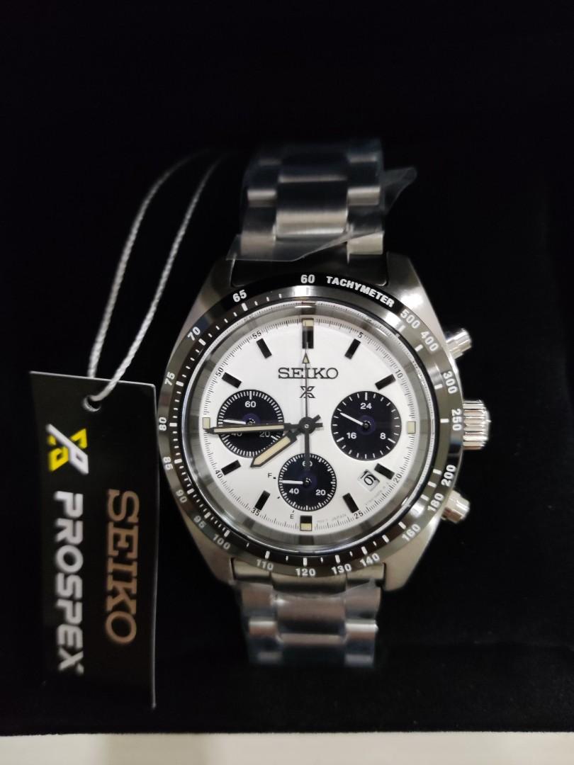 SEIKO Prospex Speedtimer Solar Chronograph Watch (Panda), Luxury ...