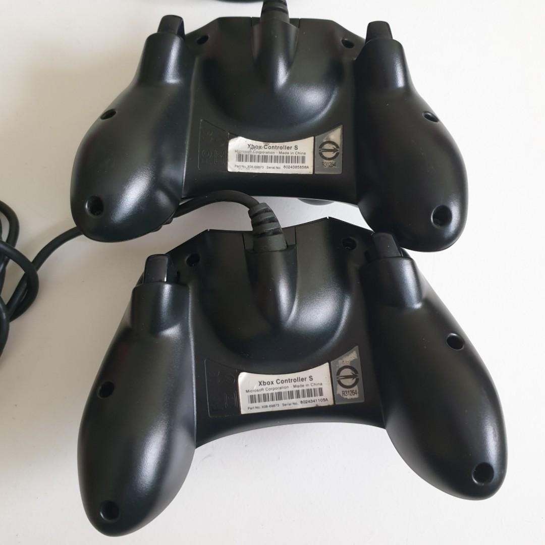 Set of 2 Xbox Wired Controller S for Original Xbox Classic OG 1st ...