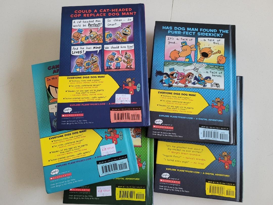 Set of 9 Dog Man books, Hobbies & Toys, Books & Magazines, Comics ...