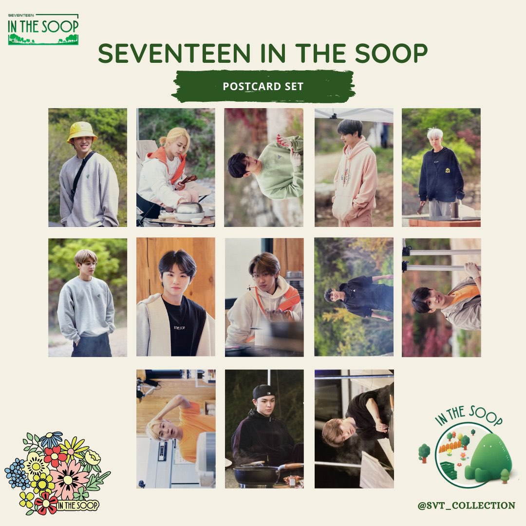 seventeen in the soop postcard set, Hobbies & Toys, Memorabilia & Collectibles, K-Wave on Carousell