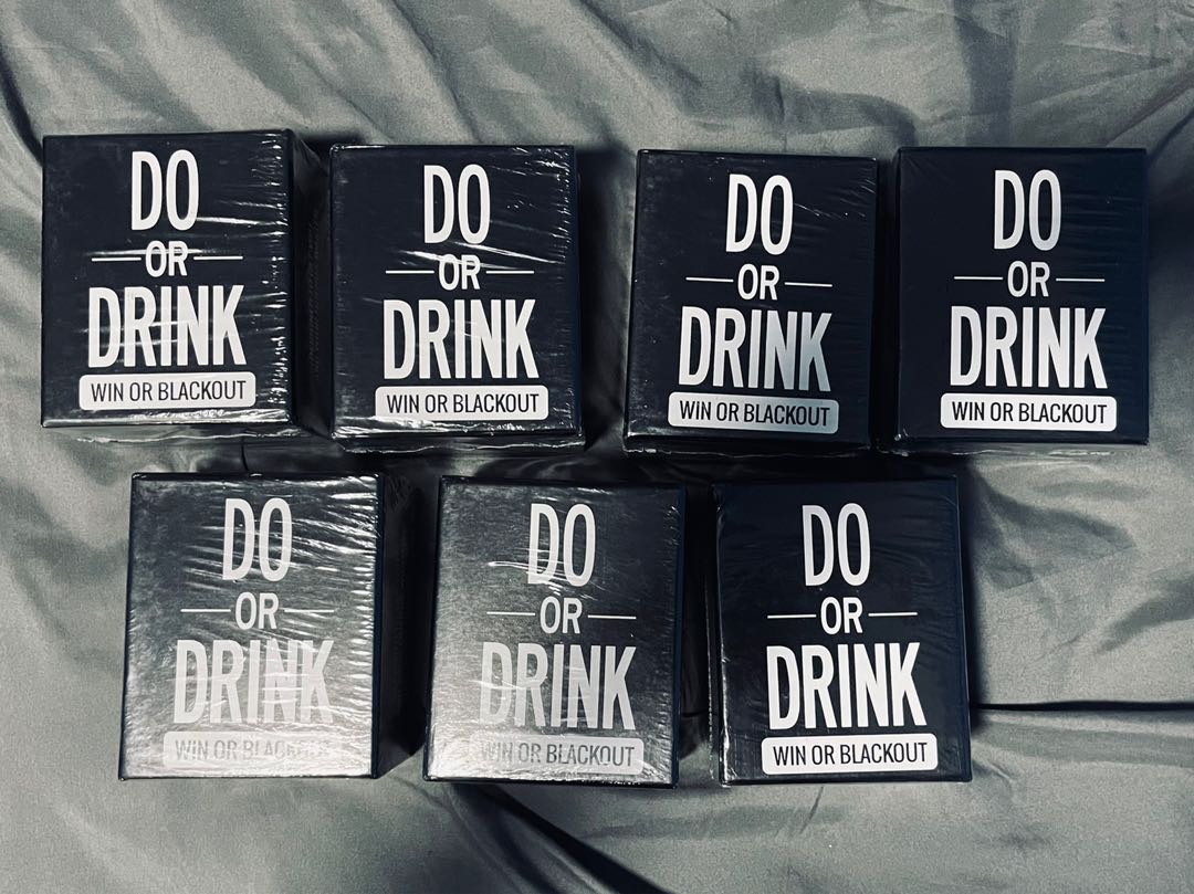 [PRE ORDER] Do or Drink Card Drinking Game, Hobbies & Toys, Toys ...