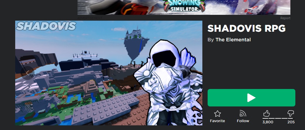 SHADOVIS RPG (REBIRTH 7), Video Gaming, Video Games, Others on Carousell