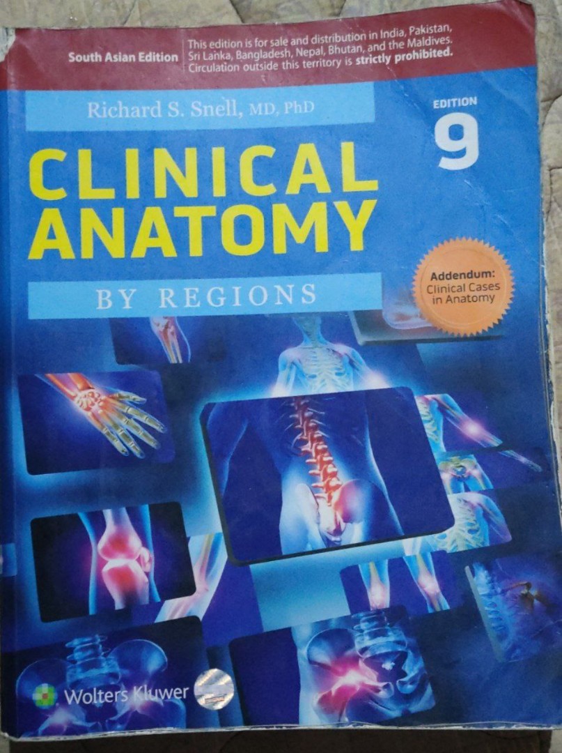 Snells clinical Anatomy by regions 9th Edition, Hobbies & Toys, Books ...