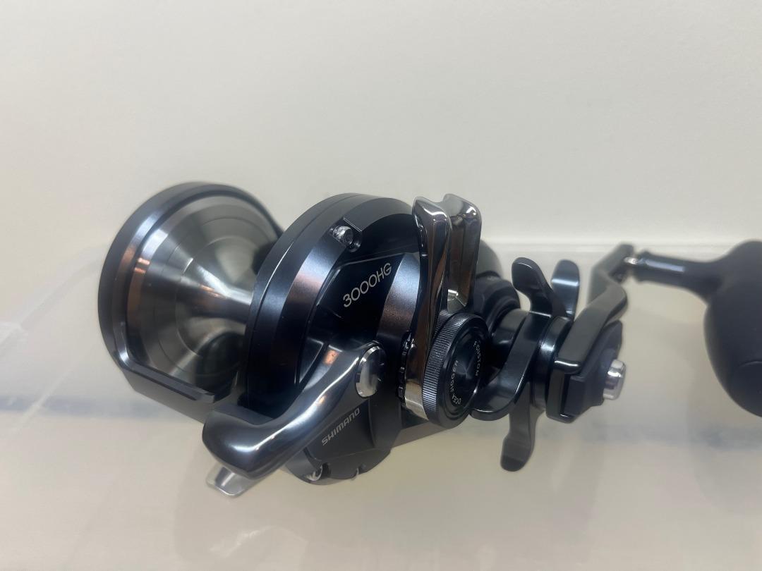 Shimano OCEA JIGGER F CUSTOM 3000HG Jigging Reel, Like New, Sports ...