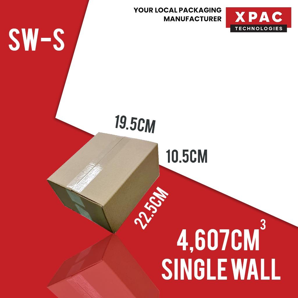Single Wall Carton Boxes SW-S, Furniture & Home Living, Home ...