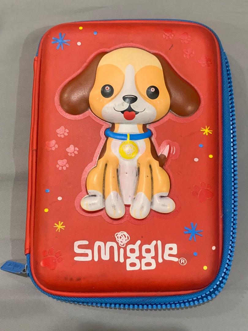 Smiggle Lucky Dog Hardtop Pencil Case, Hobbies & Toys, Stationary ...