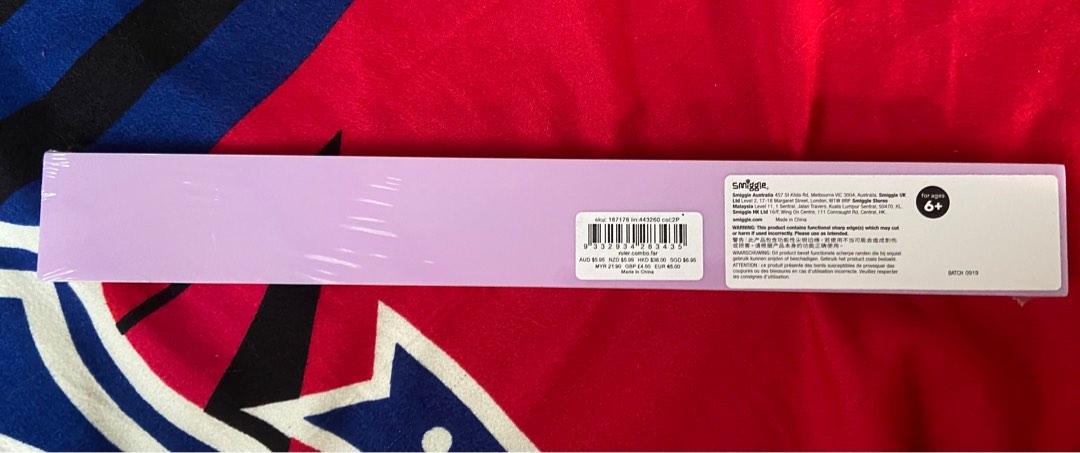 Smiggle Stationary (Pencil, Eraser, Ruler, Sharpener), Hobbies & Toys ...