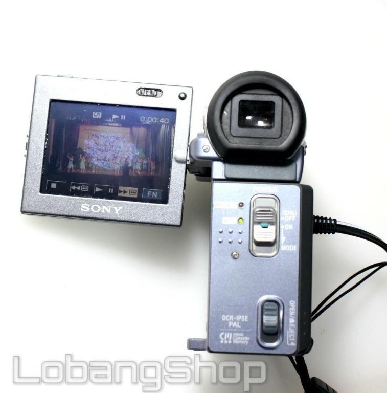 SONY DCR-IP5E Digital MicroMV Camcorder Micro MV Casstte Player Video ...