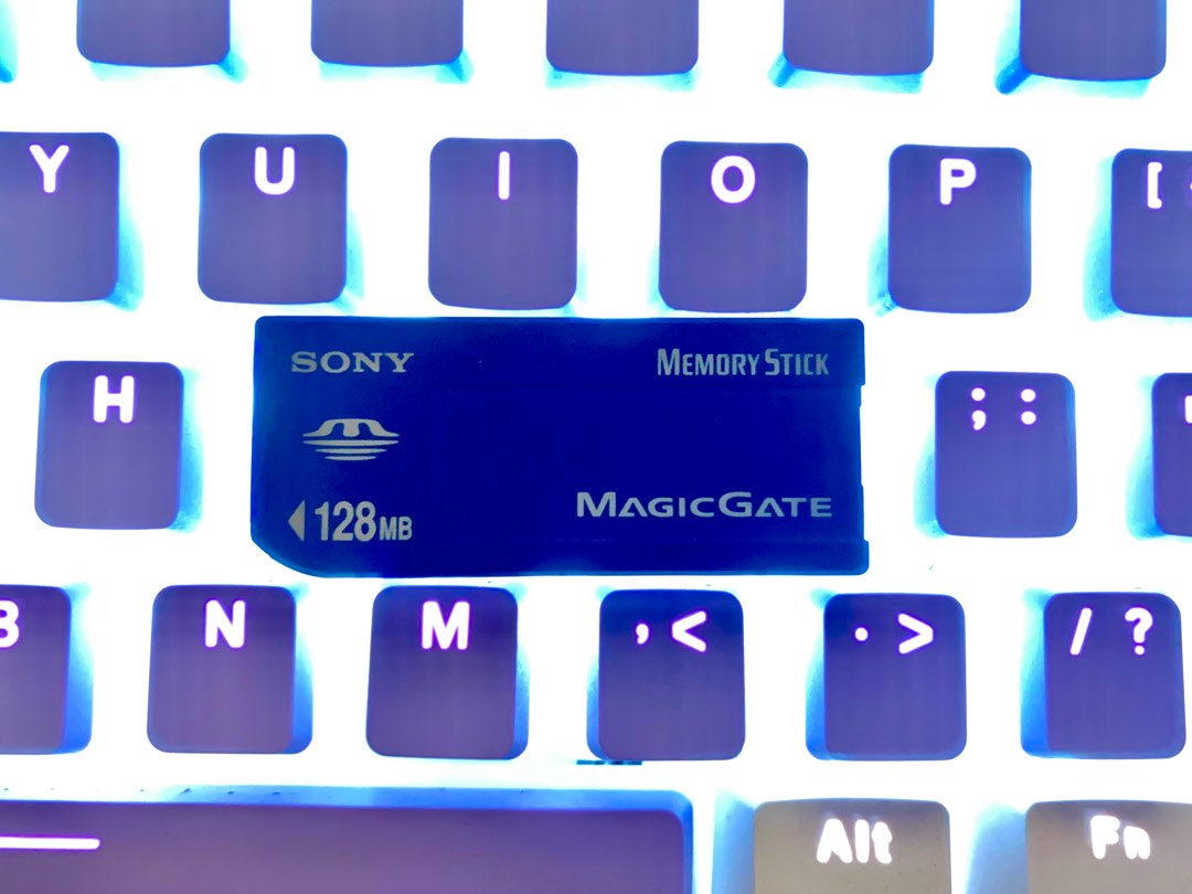 SONY MEMORY STICK 128MB, Mobile Phones & Gadgets, Mobile & Gadget ...