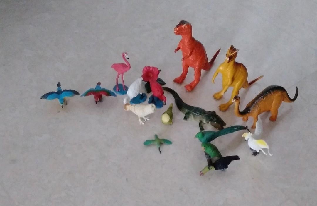 Special Edition Jurong Bird Park Figurines ( Flamingo, Parrot, Birds ...
