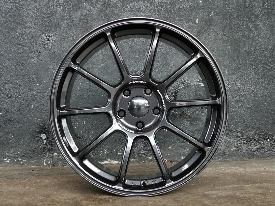 SPORT RIM 19 INCH ZE40 RAYS MERCEDES BENZ A45 CLA CLA45 A180 A200 AMG ...