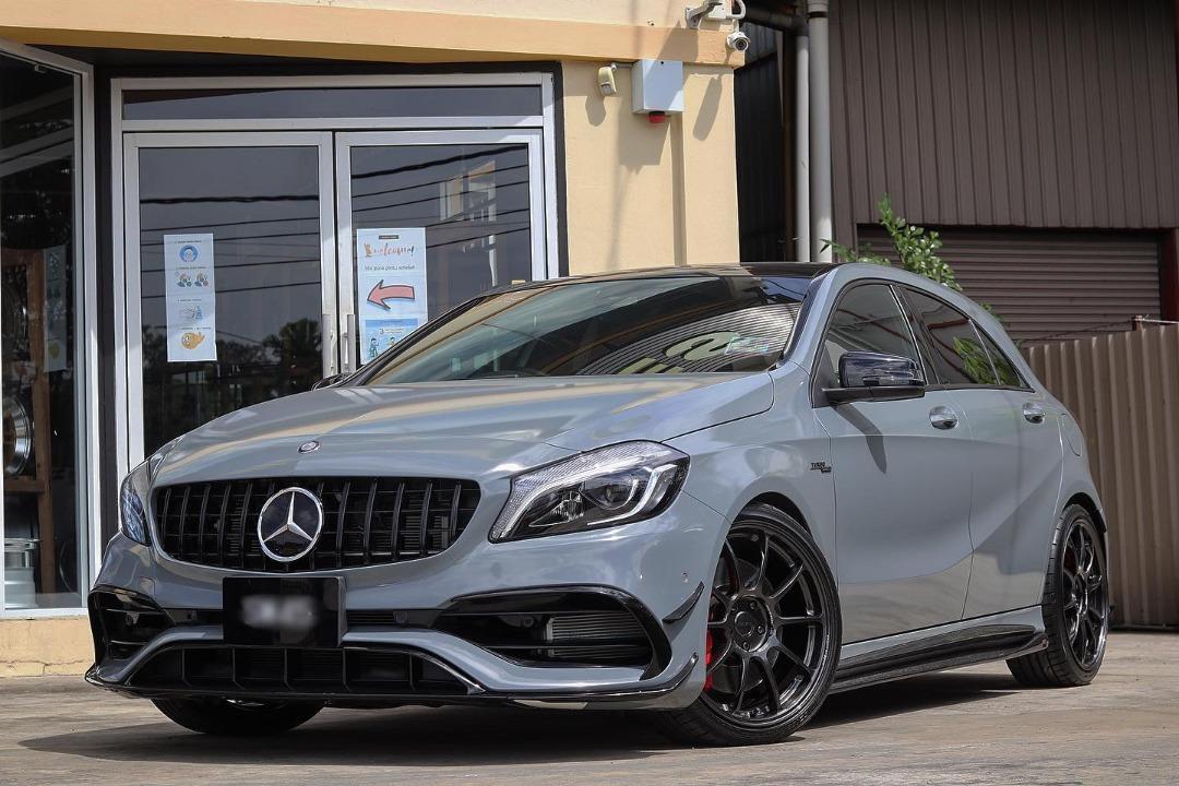 SPORT RIM 19 INCH ZE40 RAYS MERCEDES BENZ A45 CLA CLA45 A180 A200 AMG ...