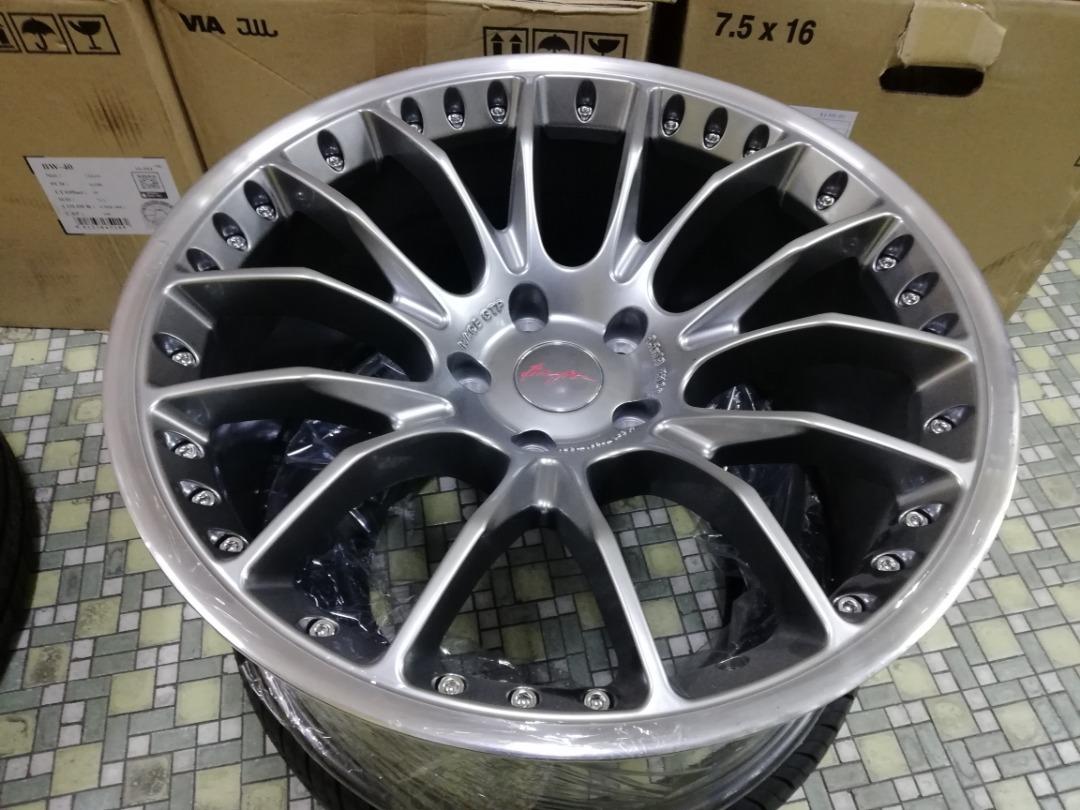 sport rim BMW E39 E60 Breyton 19 inch, Auto Accessories on Carousell