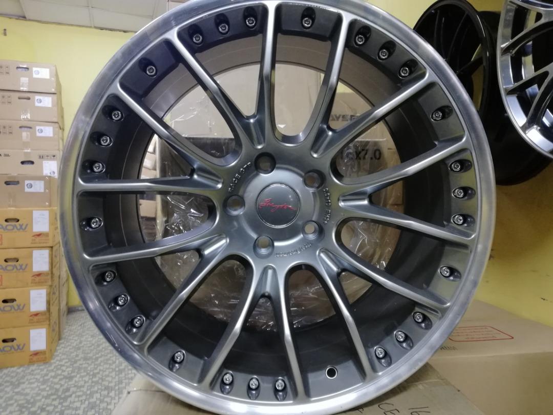 sport rim BMW E39 E60 Breyton 19 inch, Auto Accessories on Carousell