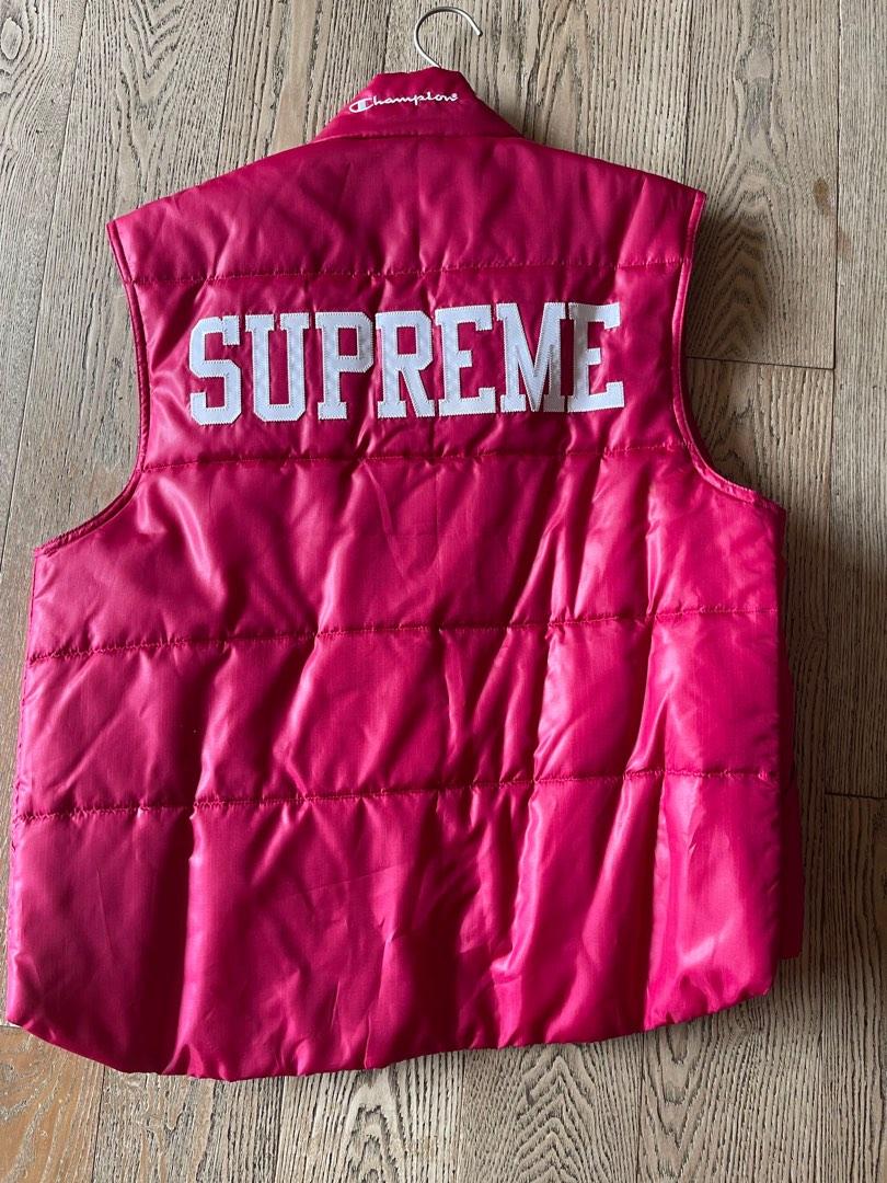 Supreme Vest, 男裝, 外套及戶外衣服 - Carousell